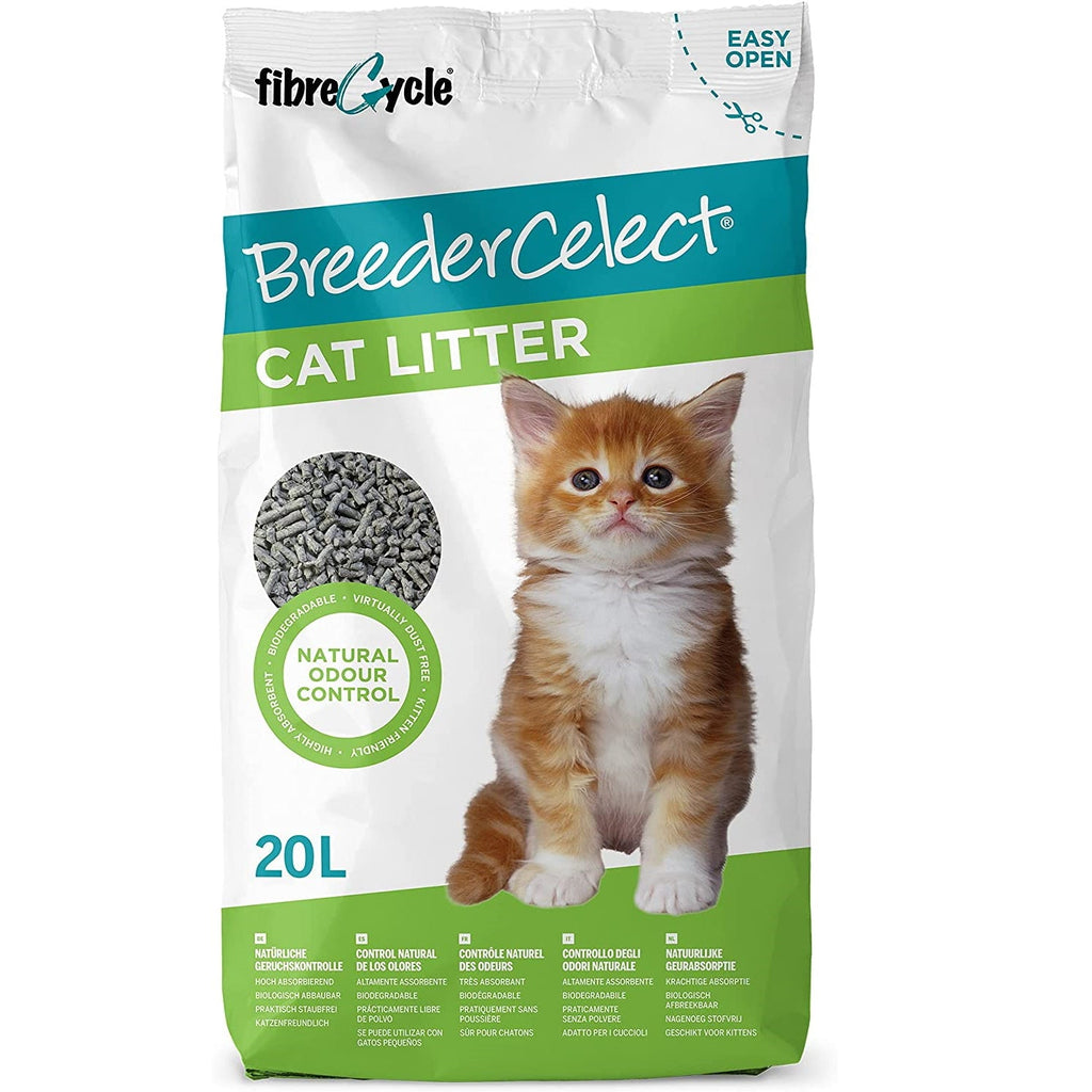 Fibre Cycle BreederCelect Cat Litter 20L | Superpet Ltd – Superpet Limited