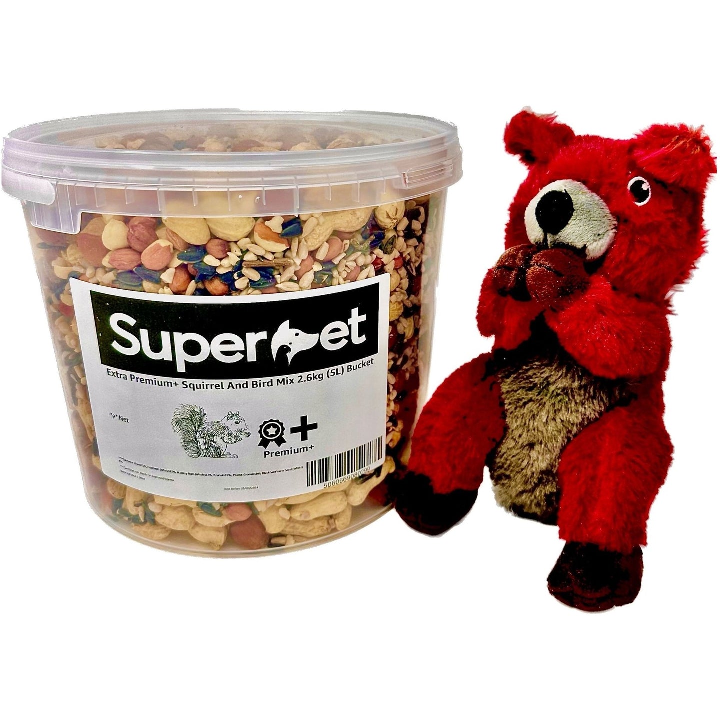 Superpet Extra Premium+ Squirrel And Bird Mix - New Mix (Replacing Old ...